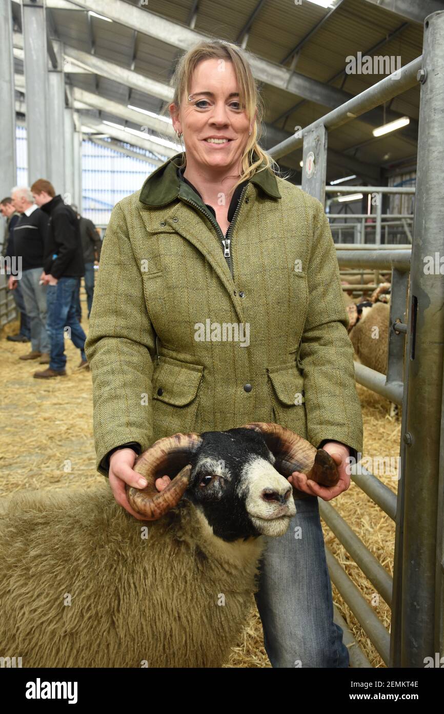 Shepherdess & female farmer, Rhoda Munro, who farms the Island of ...
