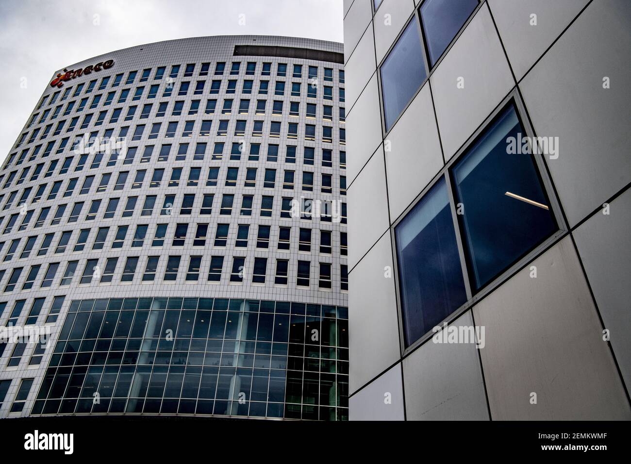 Rotterdam - Headquarters of Eneco energie on March 11, 2019. (Photo by ...