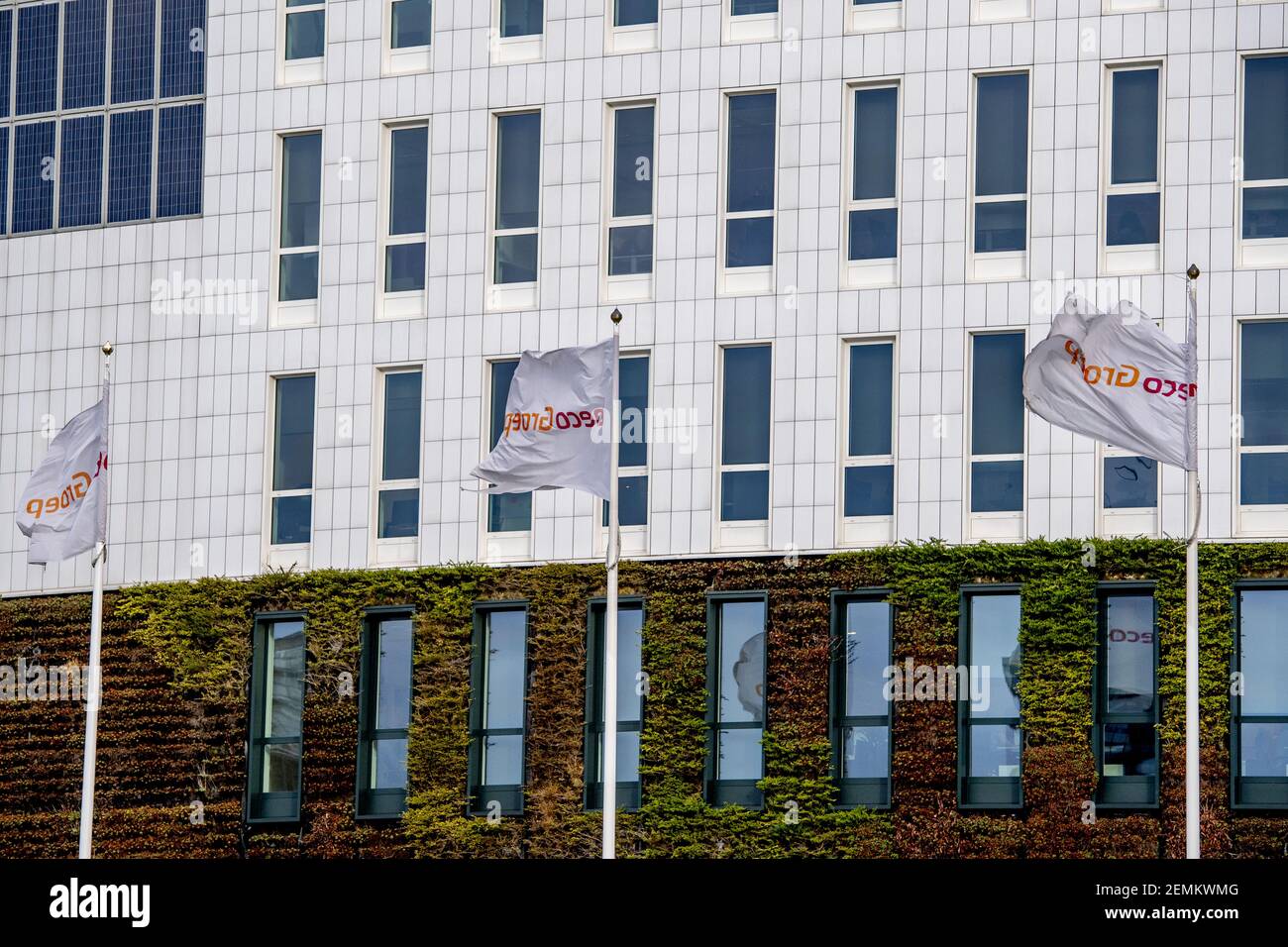 Rotterdam - Headquarters of Eneco energie on March 11, 2019. (Photo by ...
