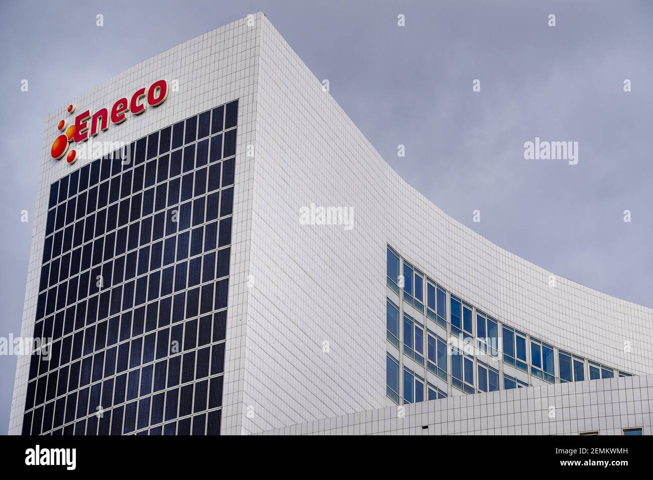 Rotterdam - Headquarters of Eneco energie on March 11, 2019. (Photo by ...