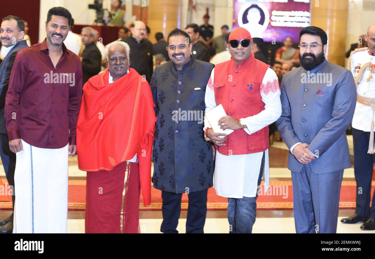NEW DELHI, INDIA - MARCH 11: Padma Shri awardee Prabhu Deva, Padma ...