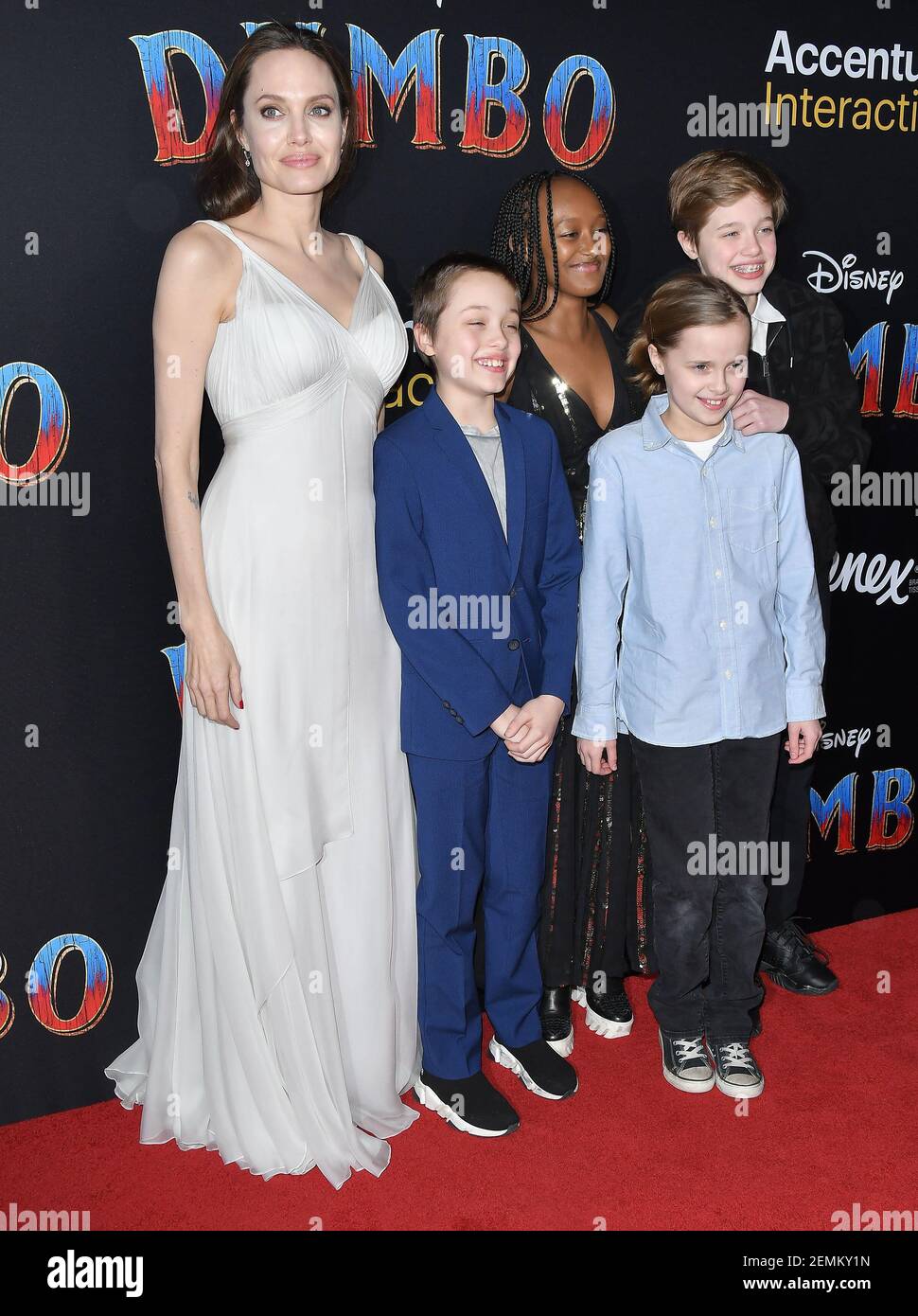 L R Angelina Jolie Knox Jolie Pitt Zahara Marley Jolie Pitt