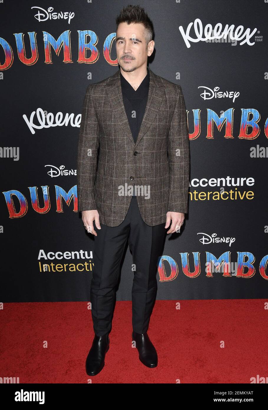 Colin Farrell arrives at Disney's "Dumbo" Los Angeles Premiere held at ...