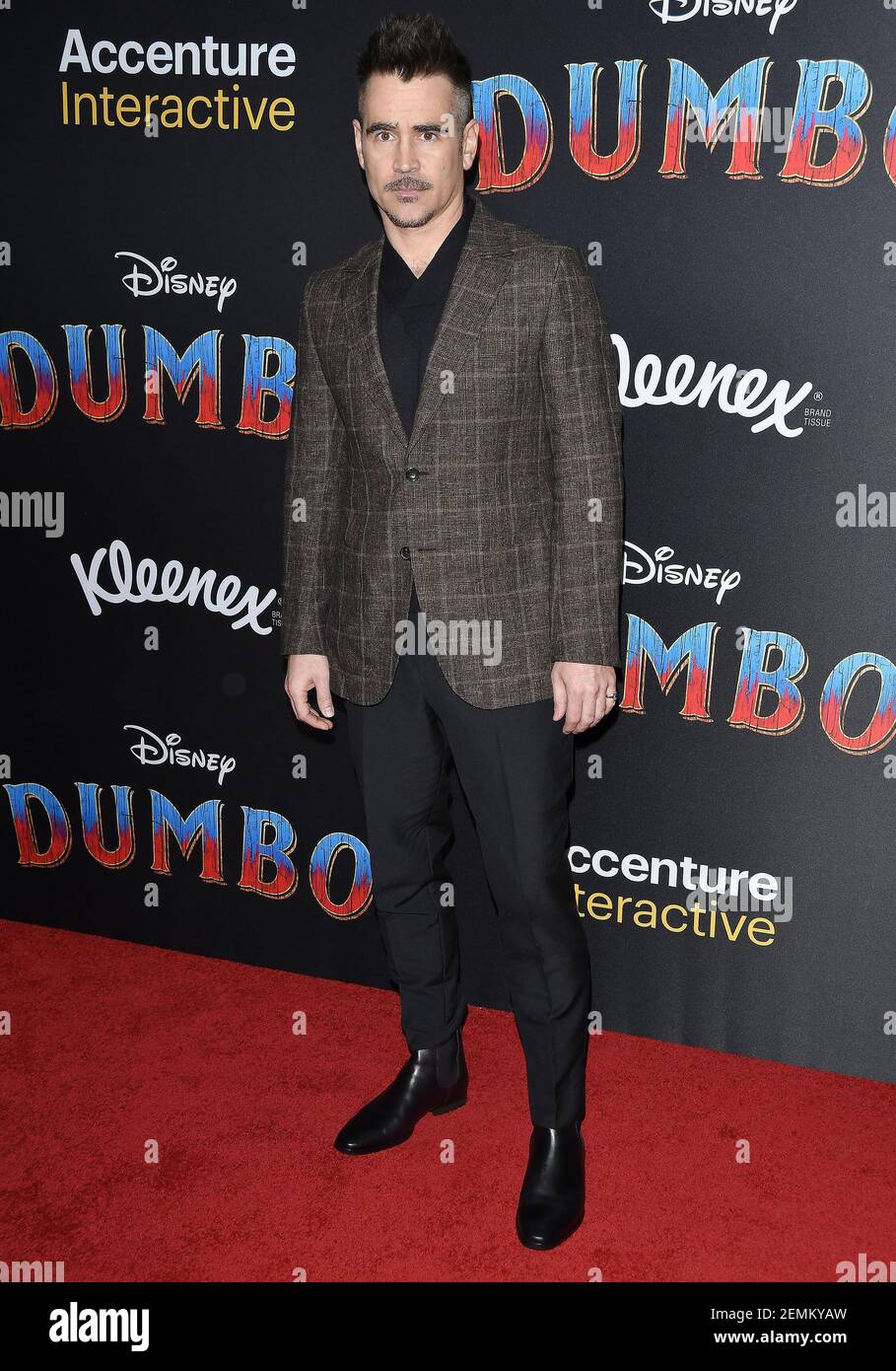 Colin Farrell arrives at Disney's "Dumbo" Los Angeles Premiere held at ...