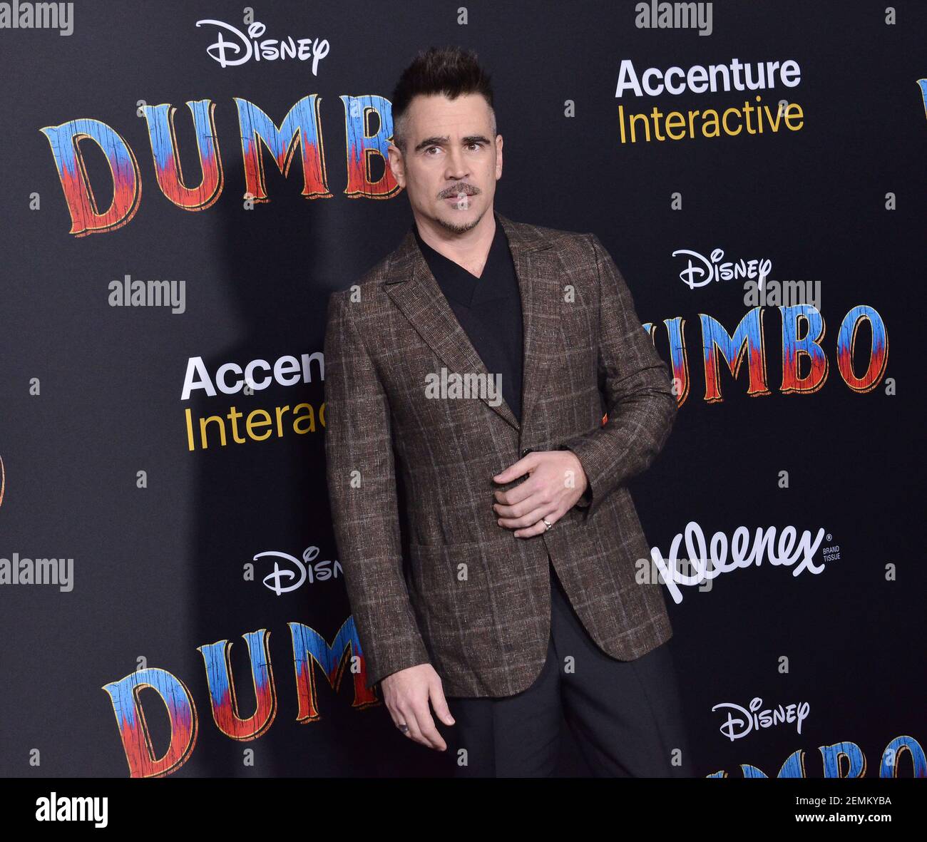 Colin Farrell arrives at Disney's "Dumbo" Los Angeles Premiere held at ...