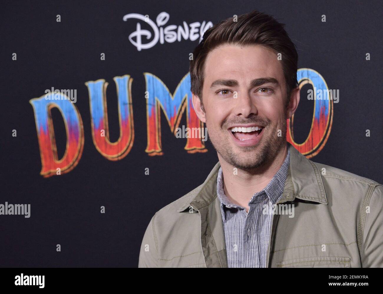 Jonathan Bennett arrives at Disney's "Dumbo" Los Angeles Premiere held ...