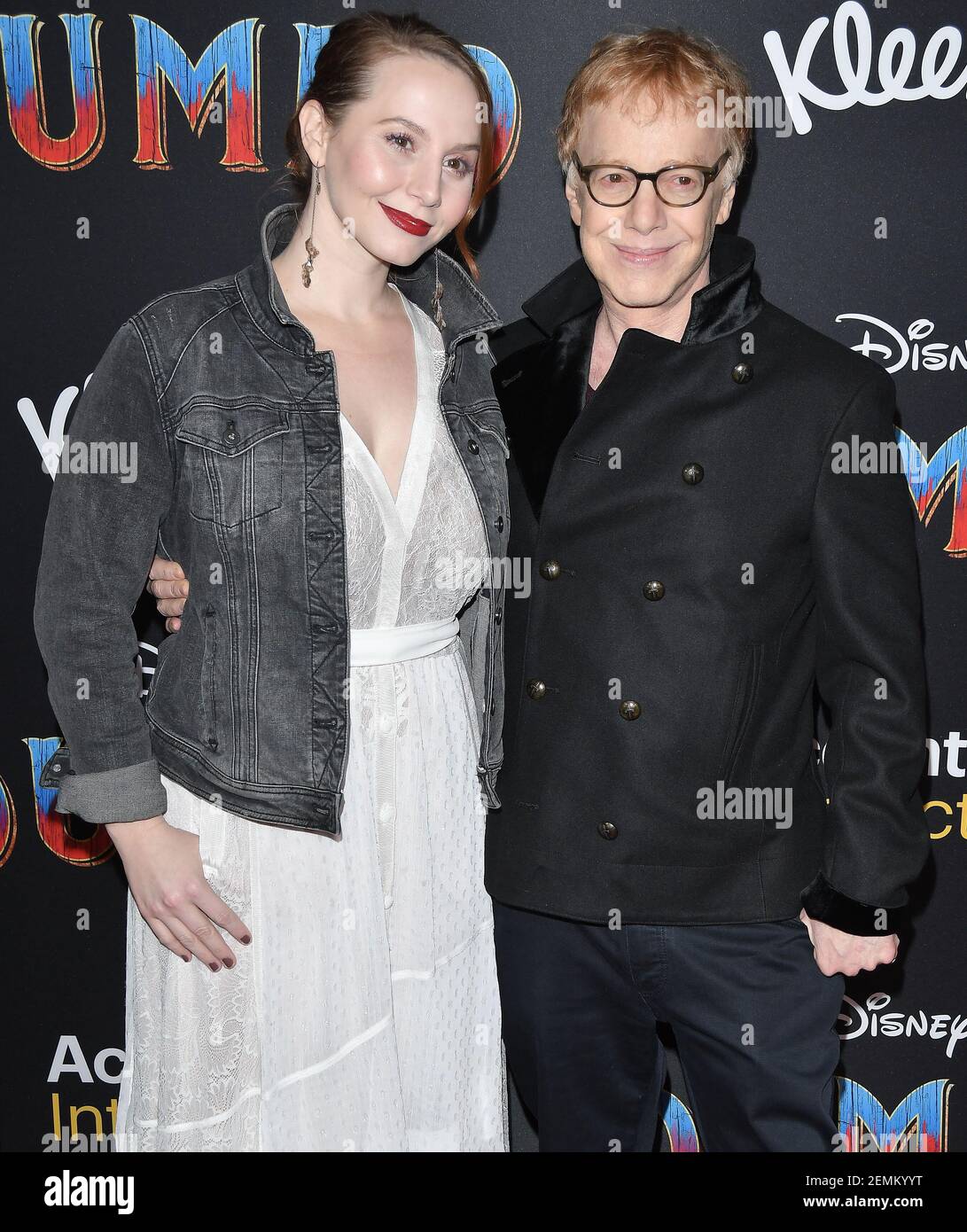 (L-R) Mali Elfman and Danny Elfman at Disney's "Dumbo" Los Angeles ...