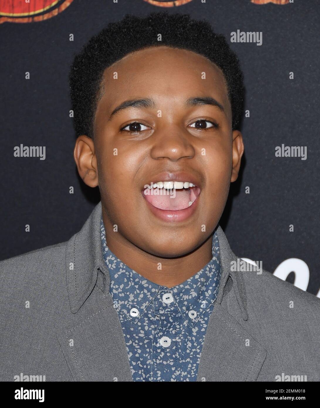 Isaac Ryan Brown arrives at Disney's "Dumbo" Los Angeles Premiere held ...