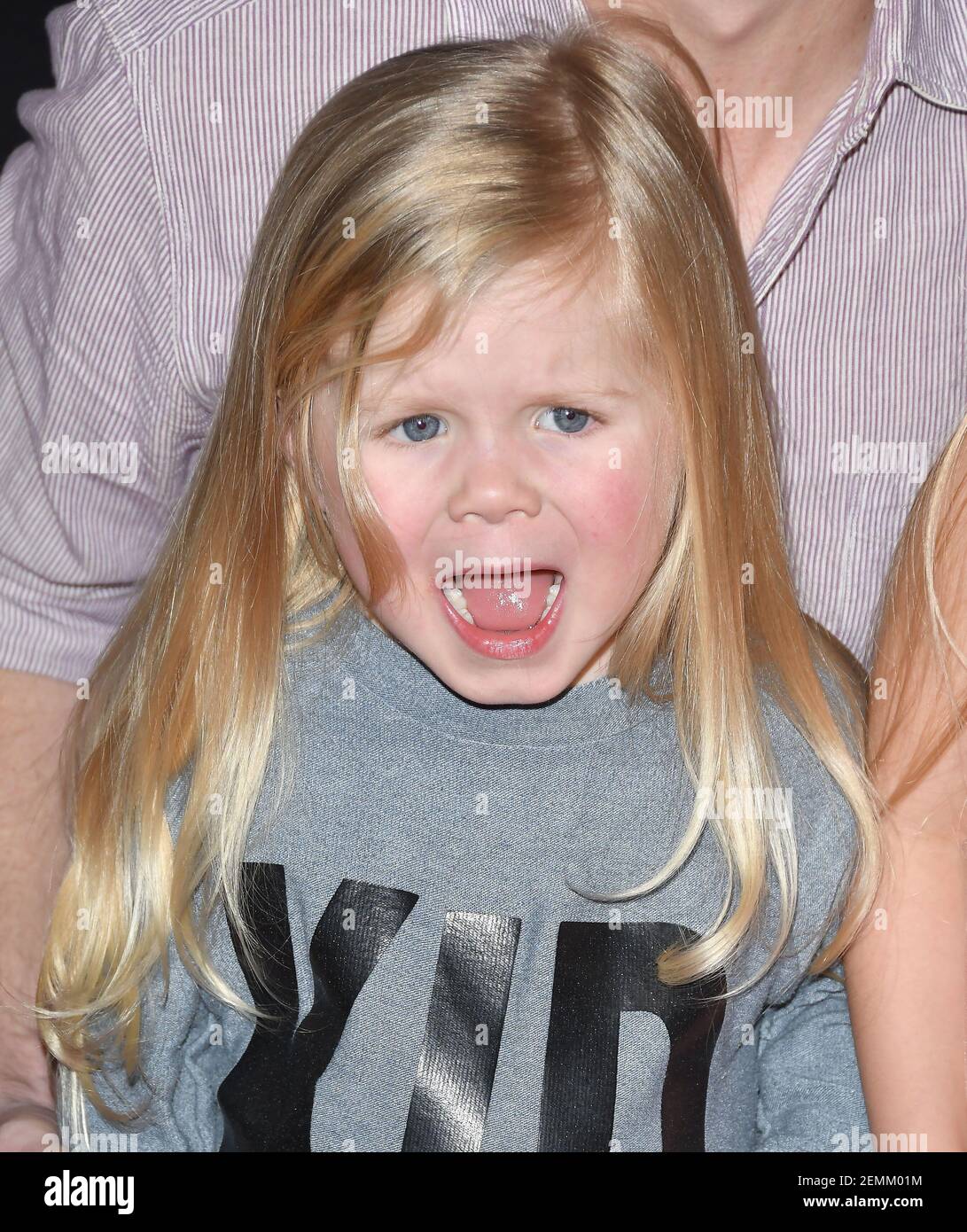 Beverley Mitchell's Son Hutton Michael Cameron arrives at Disney's ...