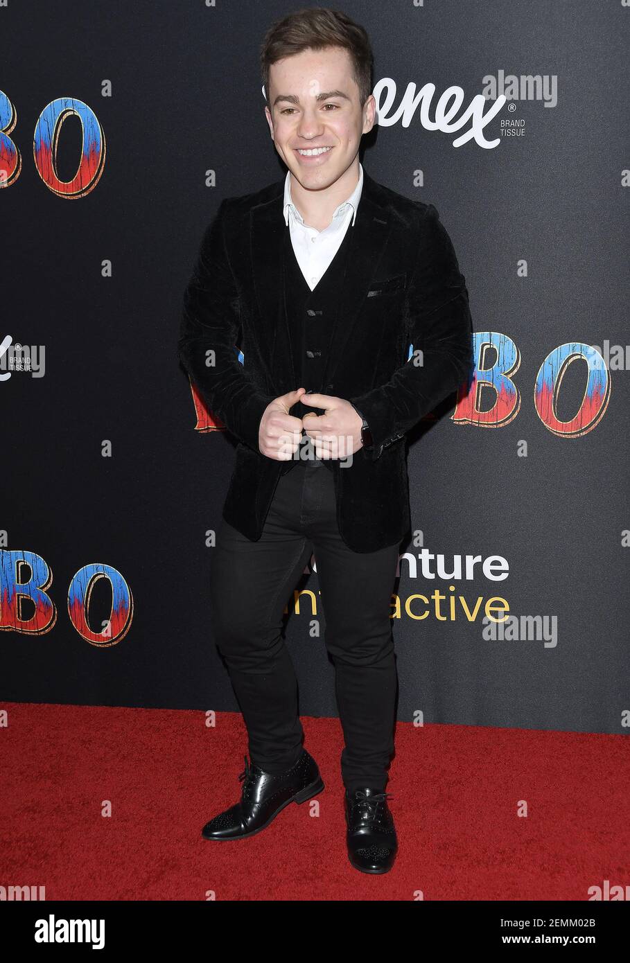 Edd Osmond arrives at Disney's "Dumbo" Los Angeles Premiere held at the ...