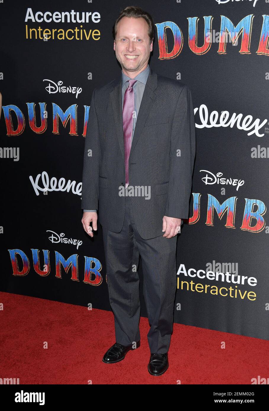 Ehren Kruger arrives at Disney's "Dumbo" Los Angeles Premiere held at ...