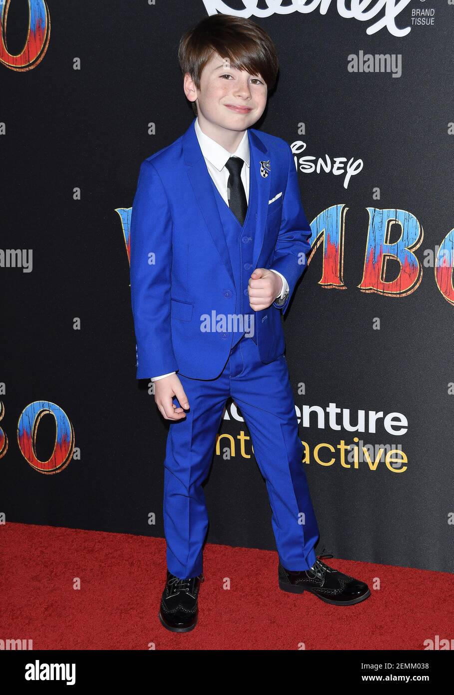 Paxton Booth arrives at Disney's "Dumbo" Los Angeles Premiere held at ...