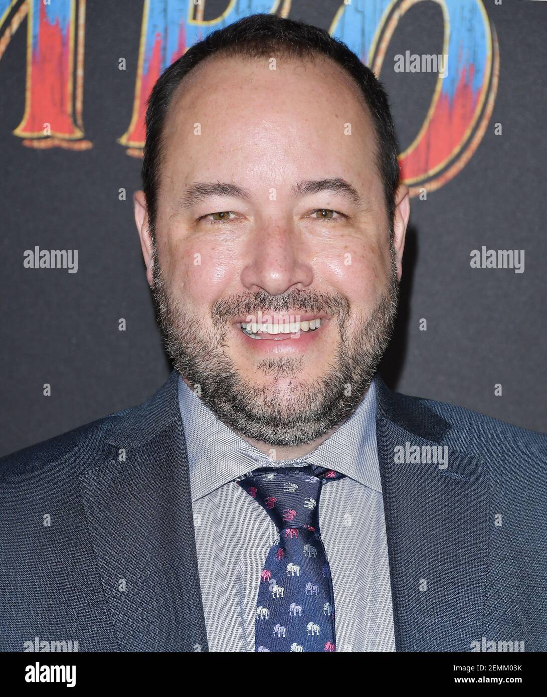 Derek Frey arrives at Disney's "Dumbo" Los Angeles Premiere held at the ...