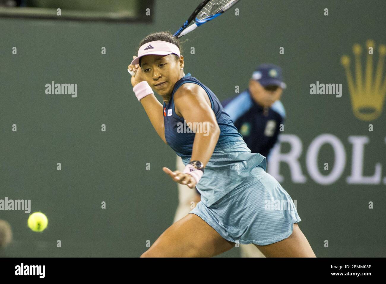 March 11, 2019: Naomi Osaka (JPN) defeated Danielle Collins (USA) 6-4 ...