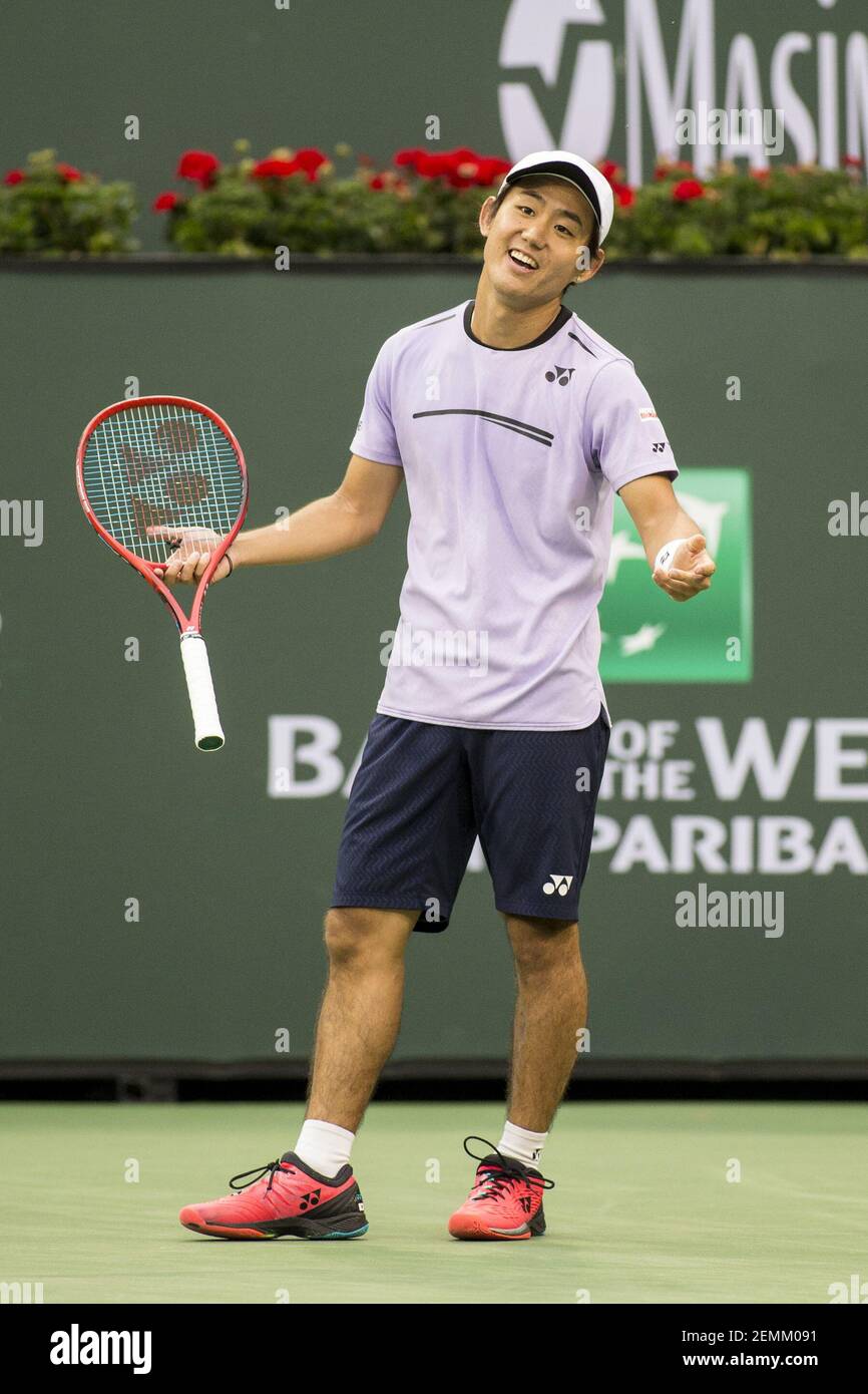 March 11, 2019: Yoshihito Nishioka (JPN) defeated Felix Auger-Aliassime ...