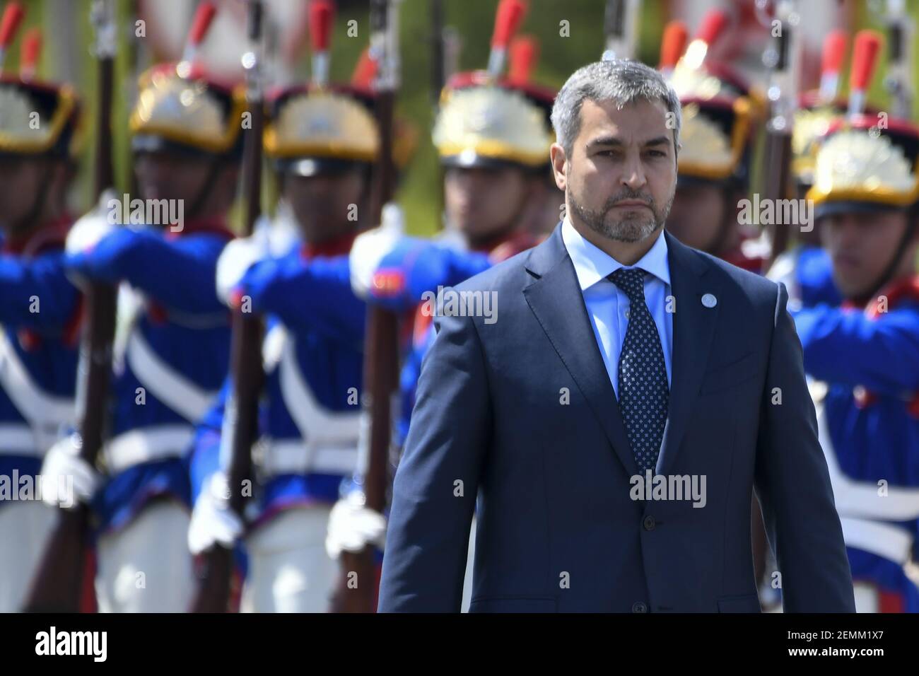 DF - Brasilia - 12/03/2019 - Visit of the President of Paraguay - Mario ...