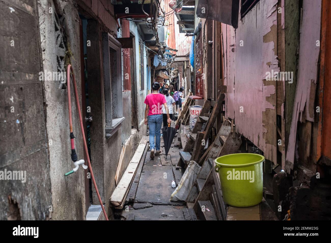 Philippines manila slum tondo hi-res stock photography and images - Alamy