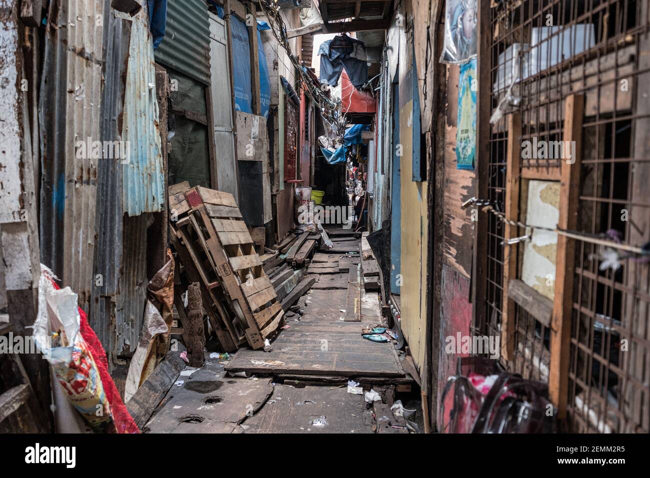 Tondo, slum, Manila, Philippines, bidonville Stock Photo - Alamy