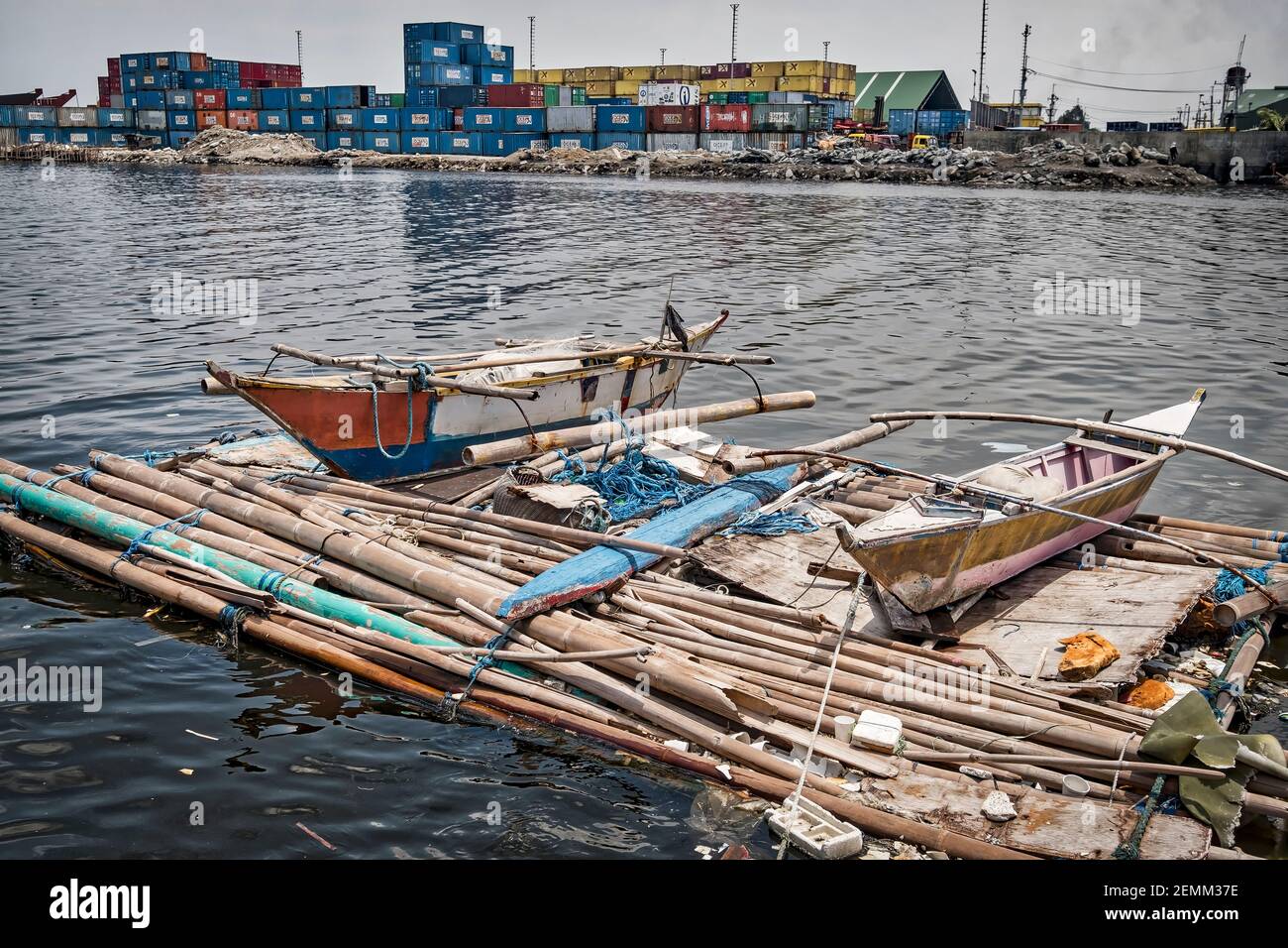 Tondo, slum, Manila, Philippines, bidonville Stock Photo - Alamy