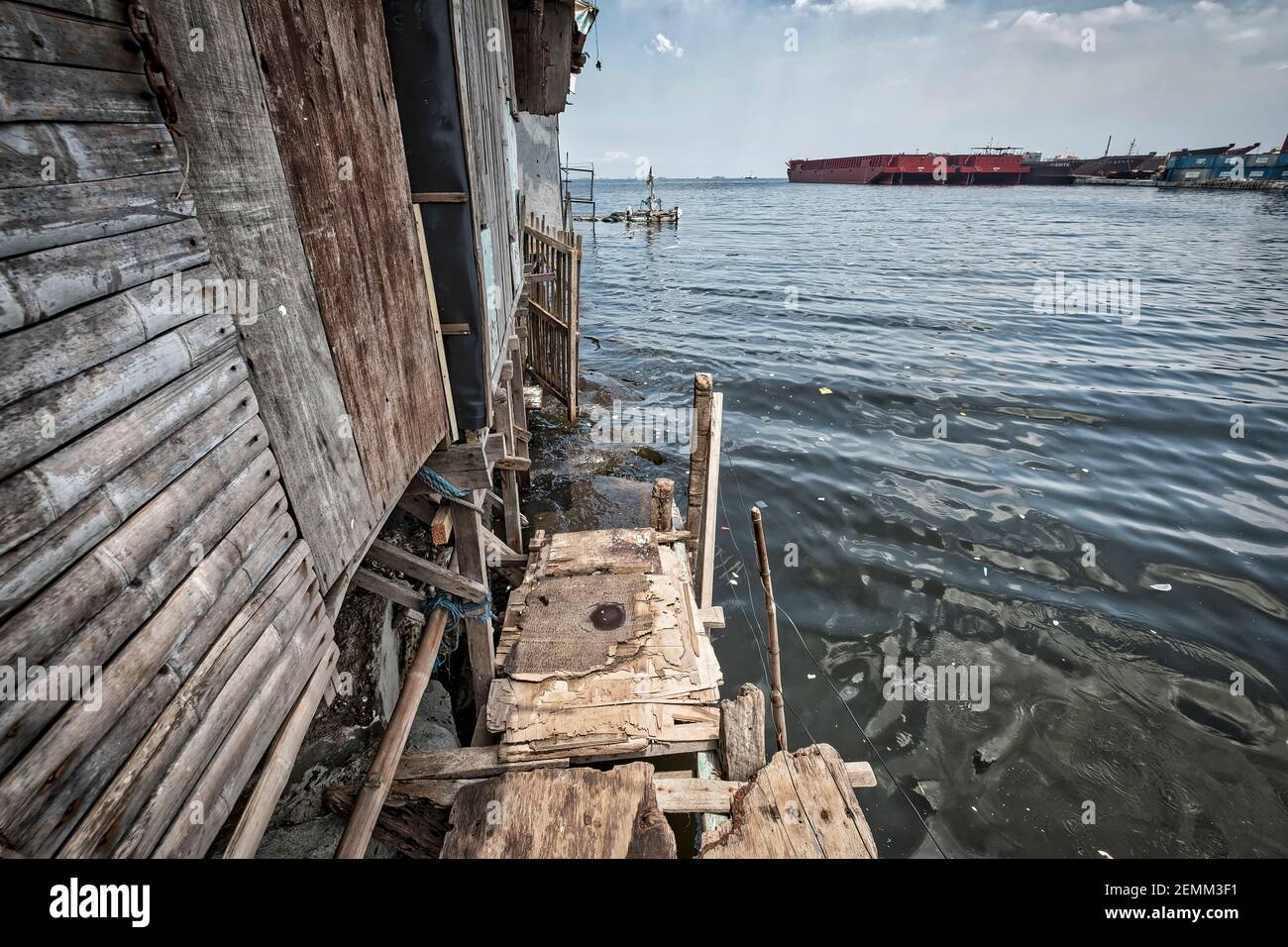 Tondo, slum, Manila, Philippines, bidonville Stock Photo - Alamy