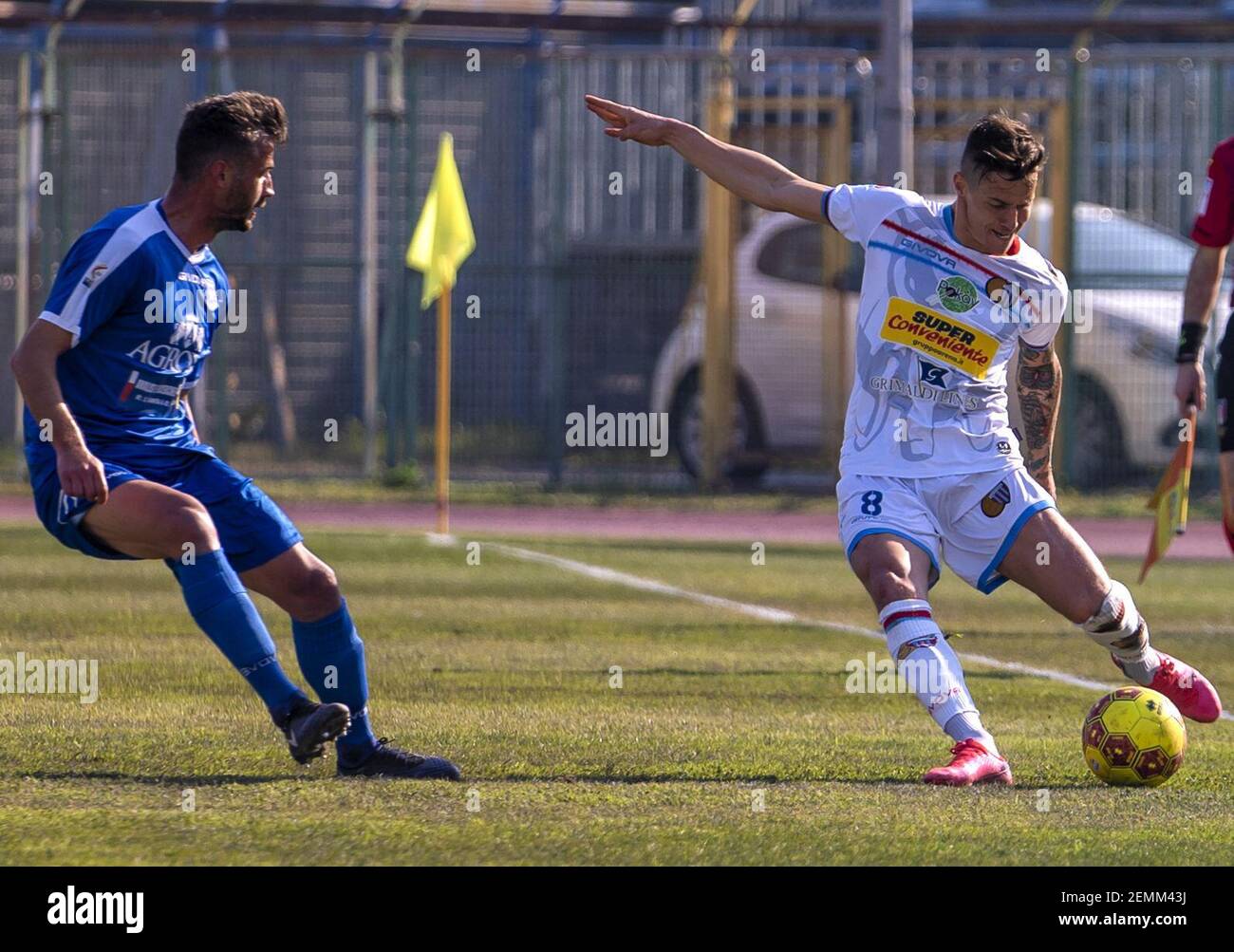 Pagani, Italy. 24th Feb, 2021. Serie C Championship - Marcello Torre ...