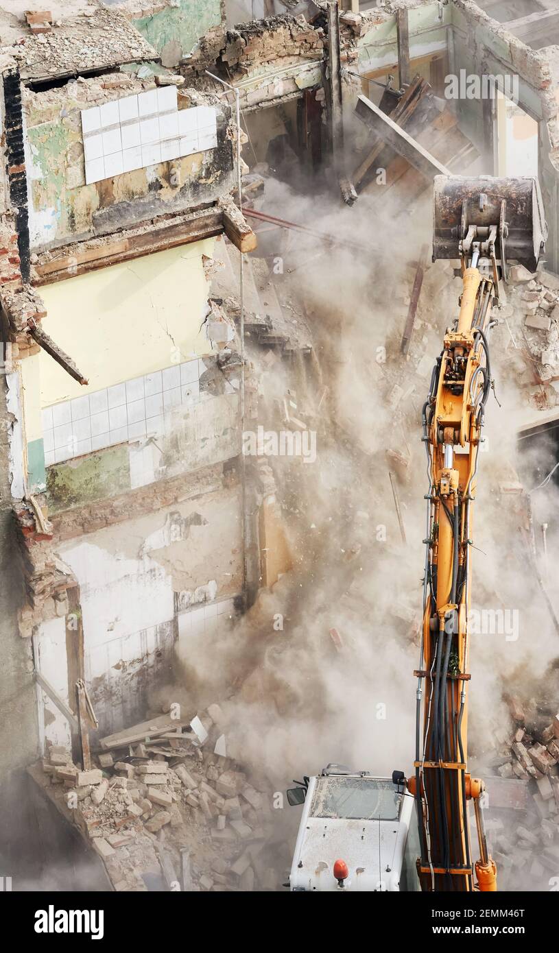 Demolition site accident hi-res stock photography and images - Alamy