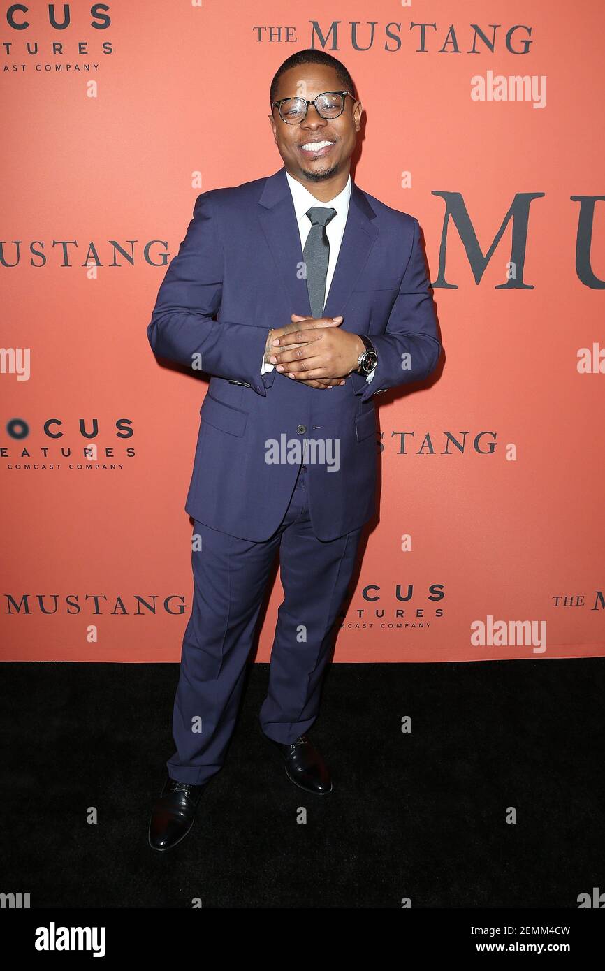 Jason Mitchell attends the Los Angeles Premiere Of Focus Features "The ...