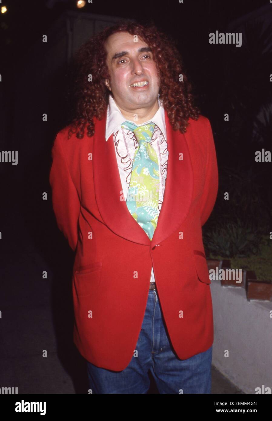 Tiny Tim 1990 Credit: Ralph Dominguez/MediaPunch Stock Photo - Alamy