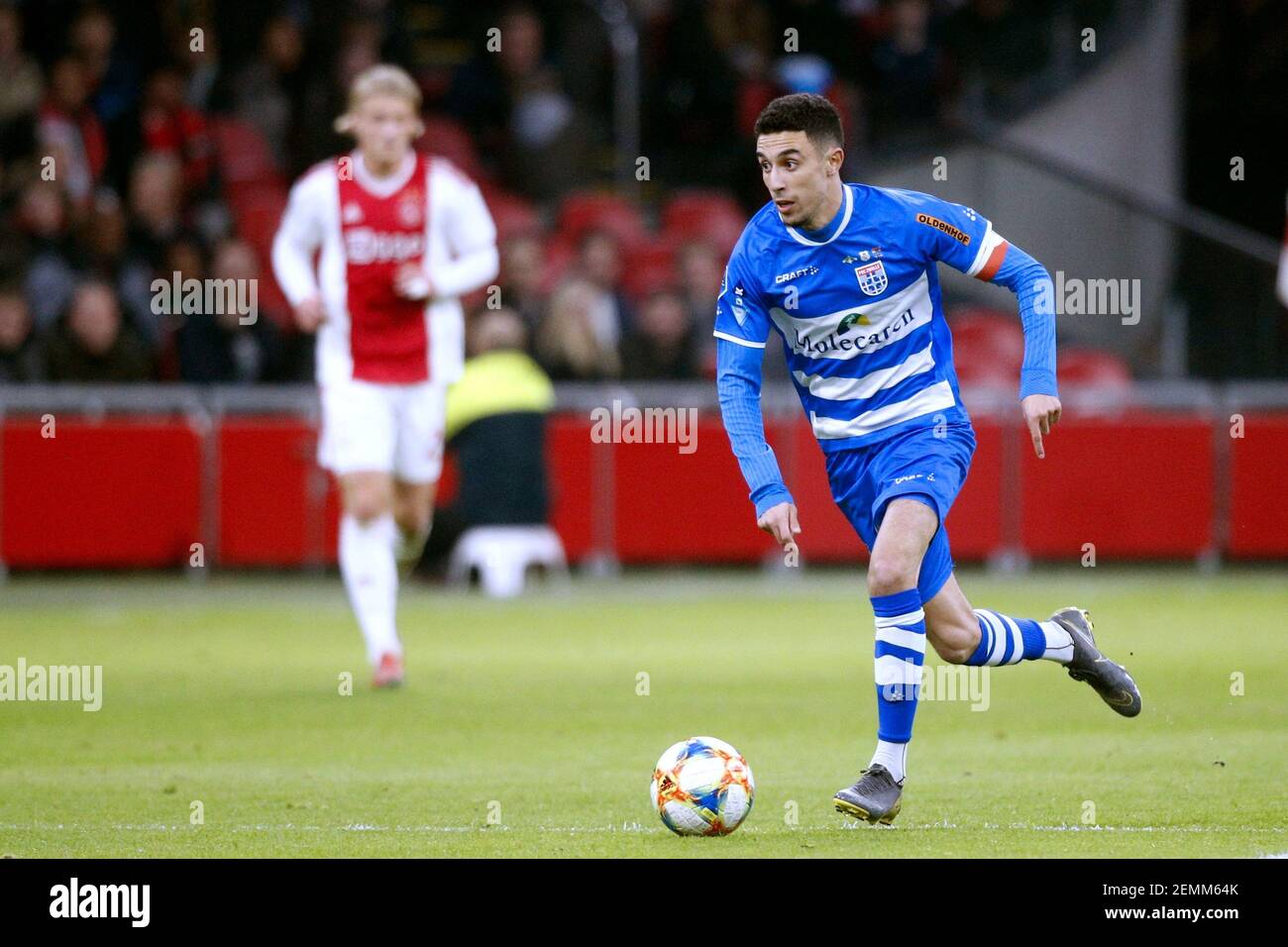 AMSTERDAM, Ajax - PEC Zwolle, 13-03-2019 football, Dutch Eredivisie ...