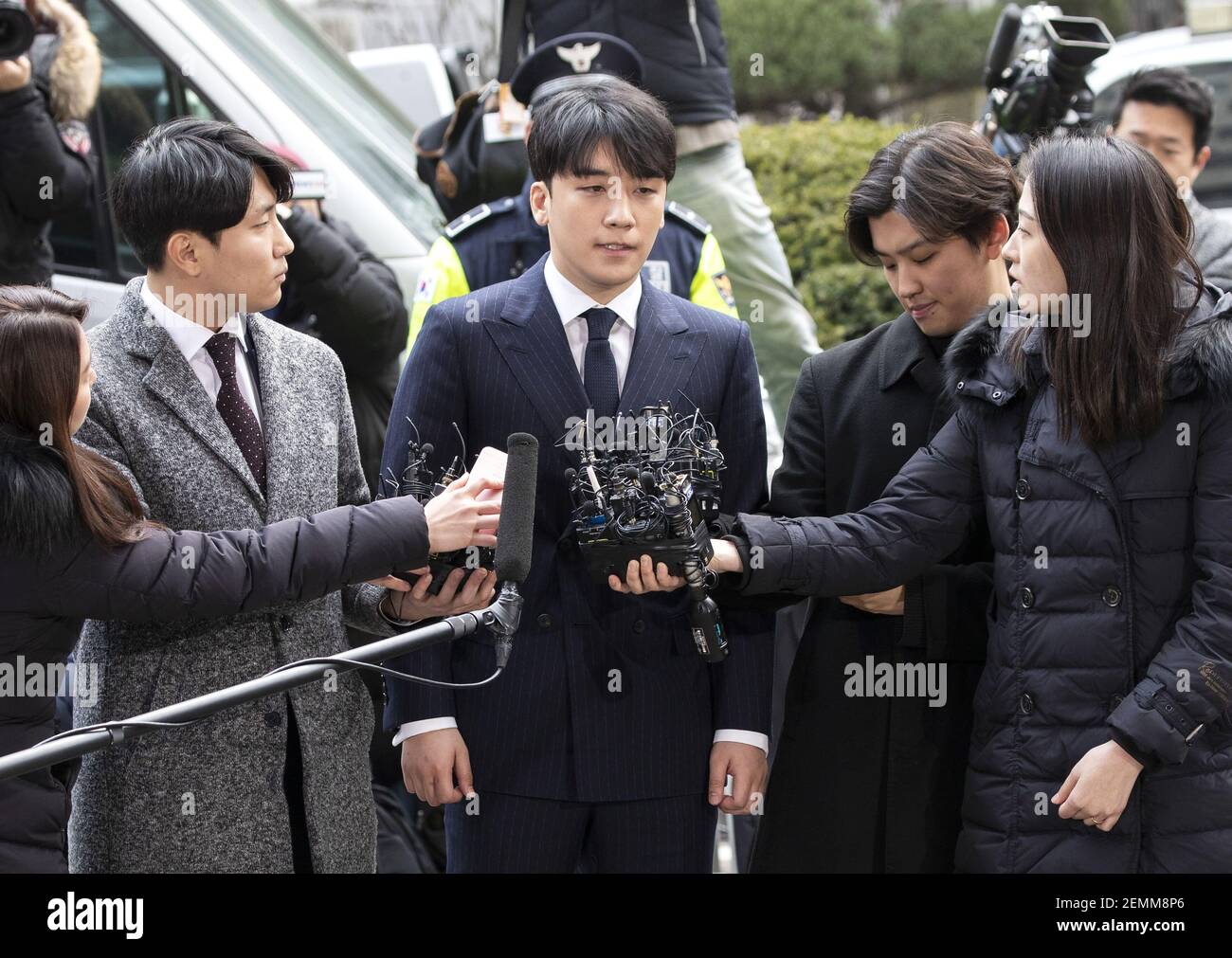 A South Korean singer Seungri (real name: Lee Seung-hyun), member of K ...