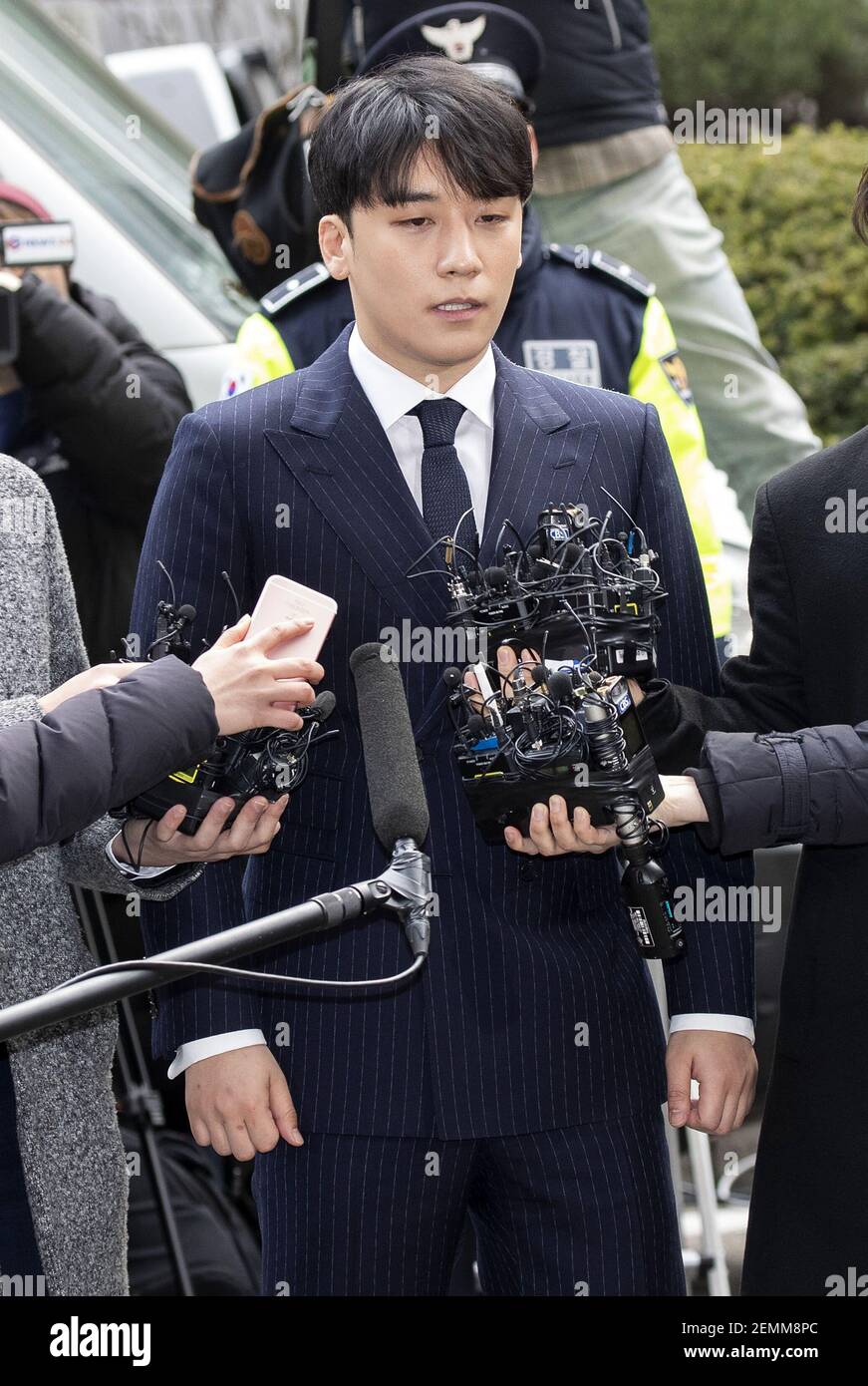 A South Korean singer Seungri (real name: Lee Seung-hyun), member of K ...