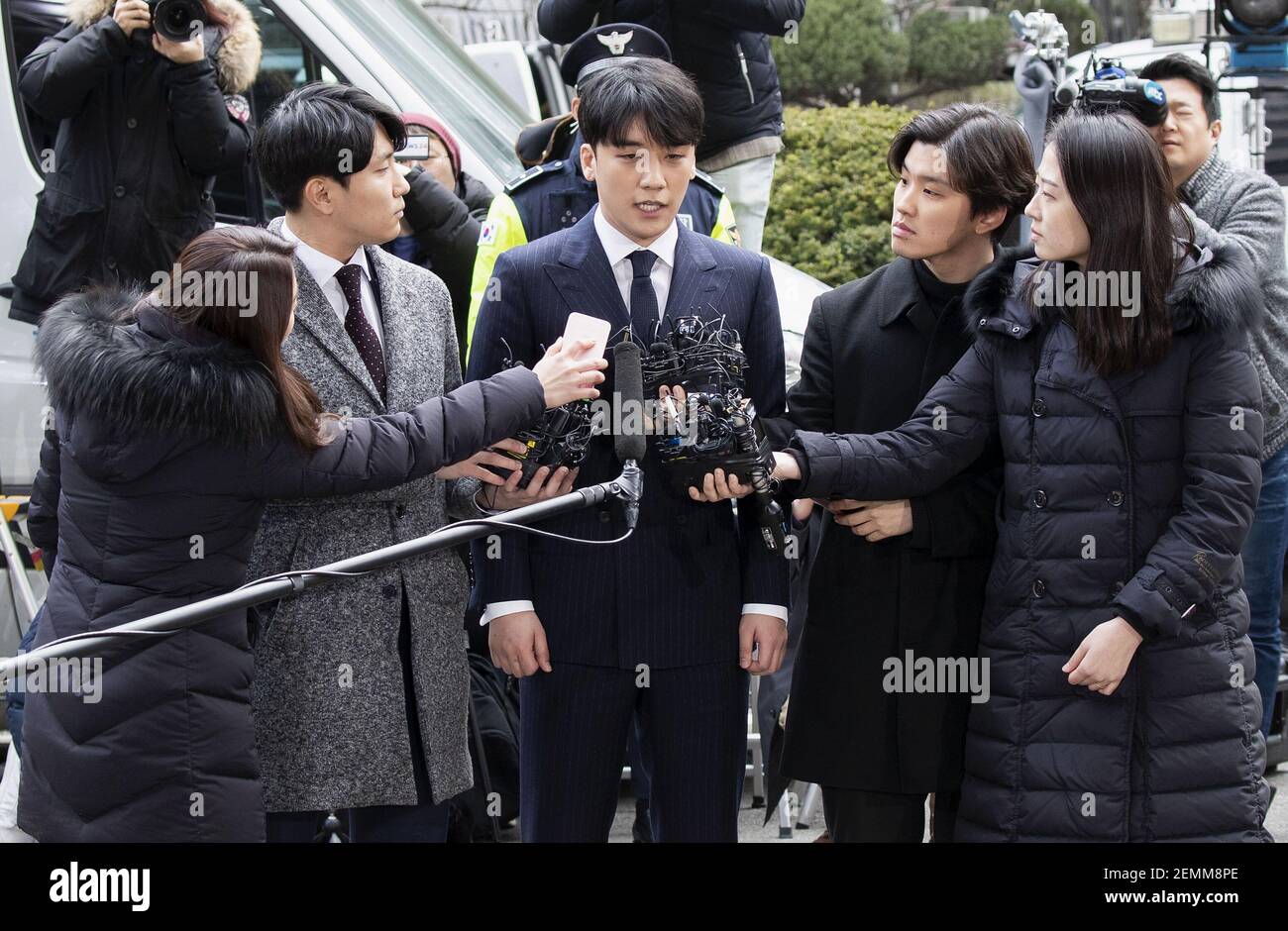 A South Korean singer Seungri (real name: Lee Seung-hyun), member of K ...