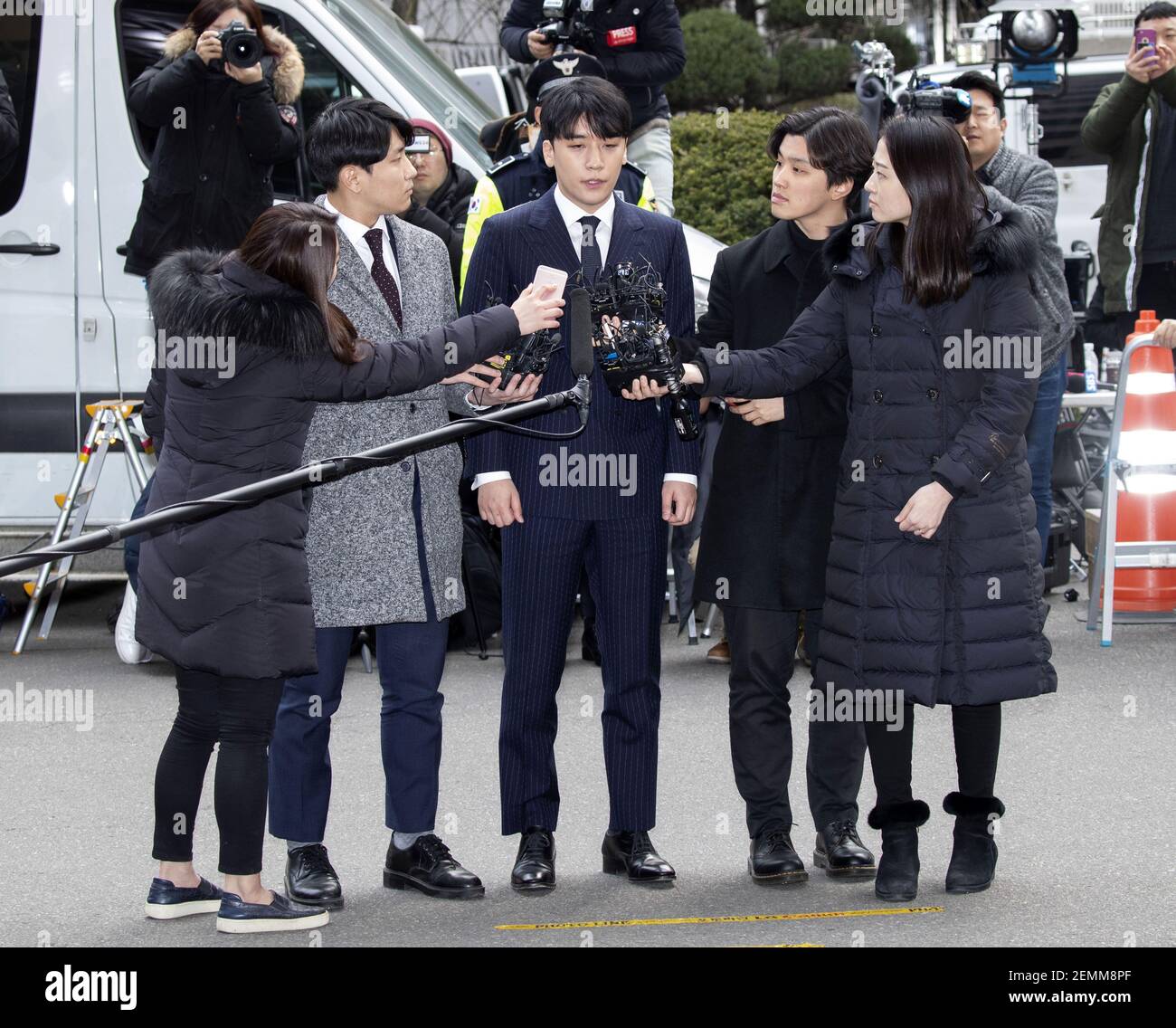 A South Korean singer Seungri (real name: Lee Seung-hyun), member of K ...