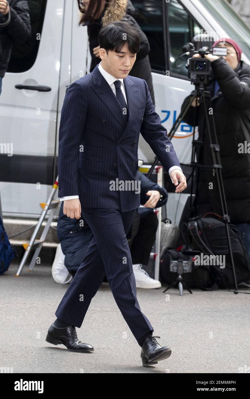 A South Korean singer Seungri (real name: Lee Seung-hyun), member of K ...