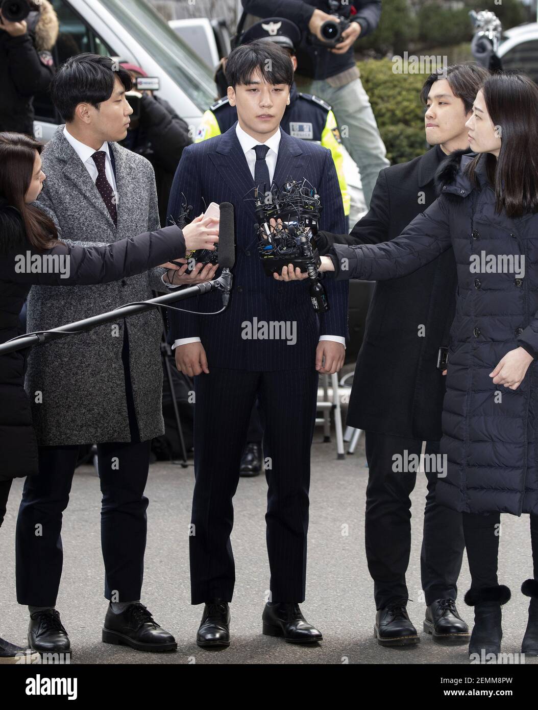 A South Korean singer Seungri (real name: Lee Seung-hyun), member of K ...