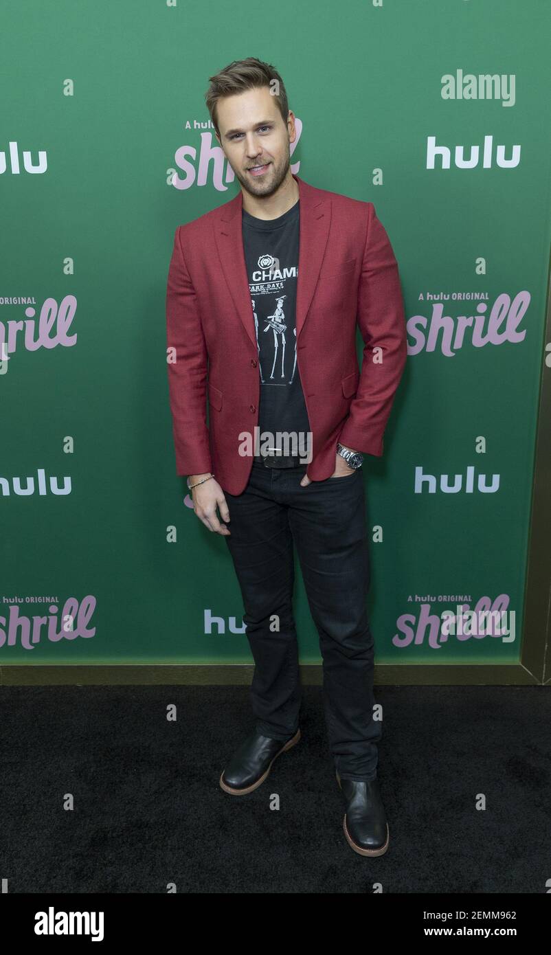 Dan Amboyer attends New York Hulu Shrill premiere screening at Walter ...