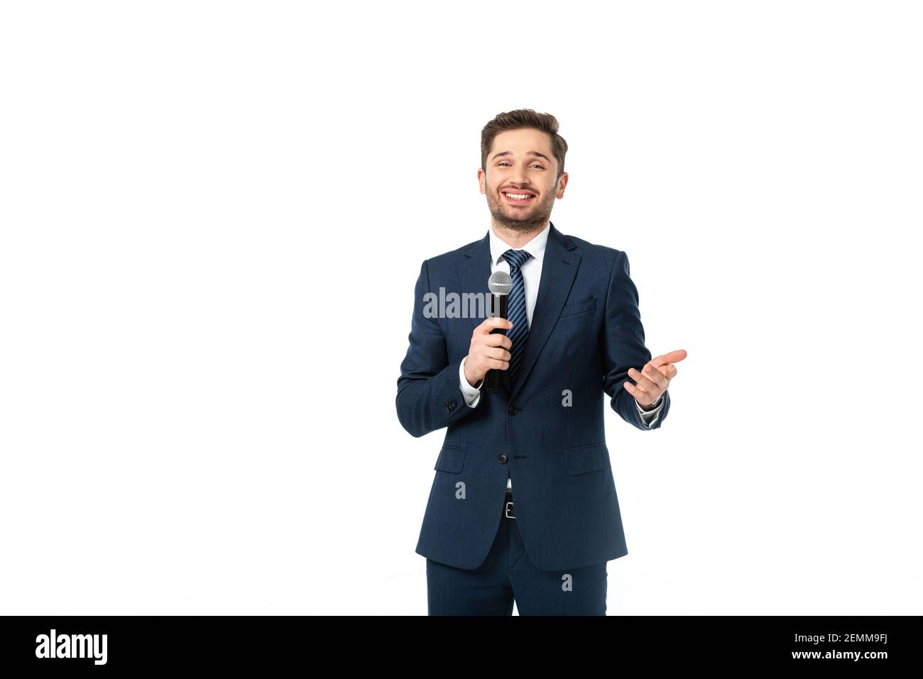 News anchor studio tv hi-res stock photography and images - Alamy