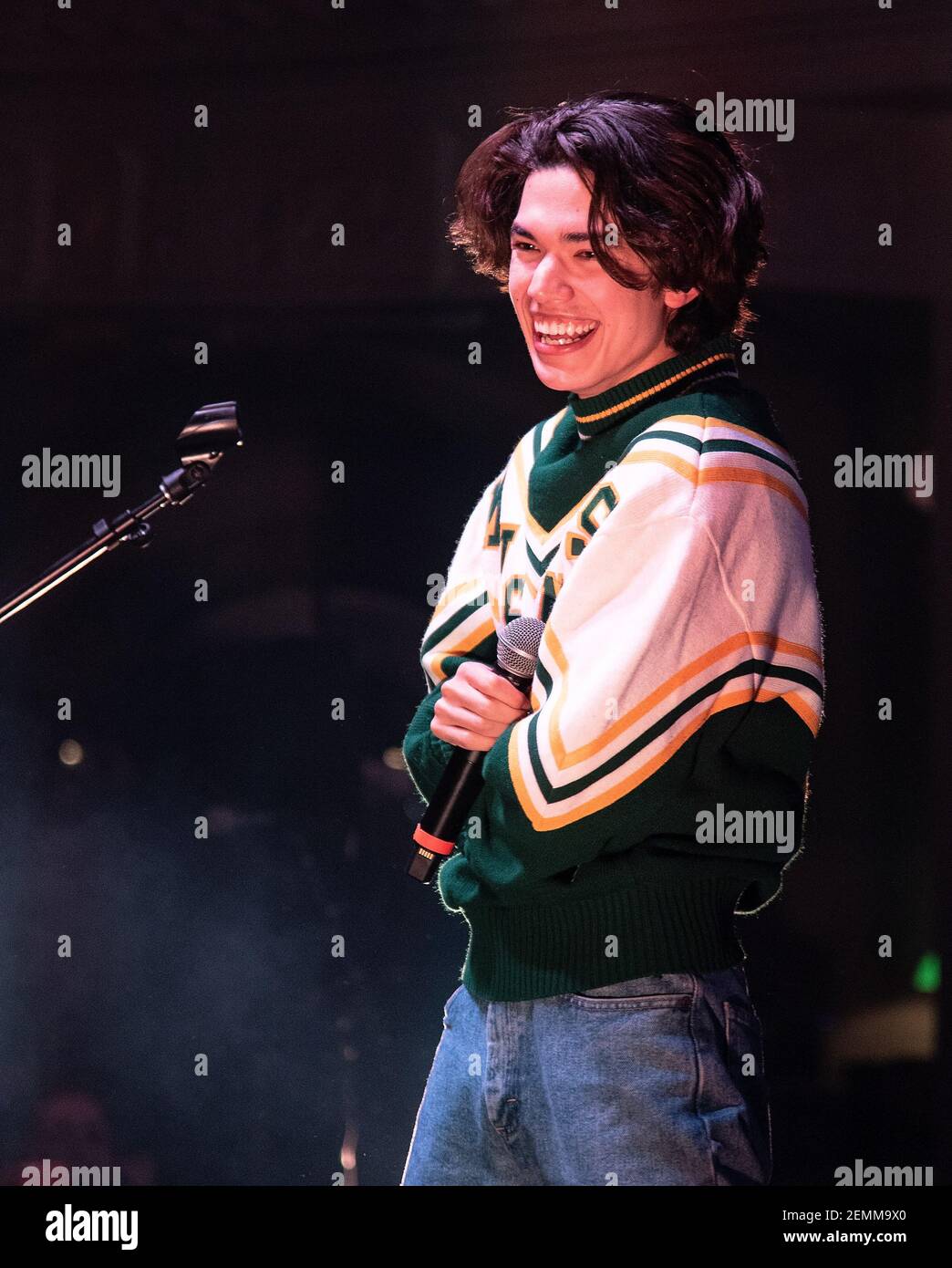 Conan Gray performs live in concert at August Hall Stock Photo - Alamy