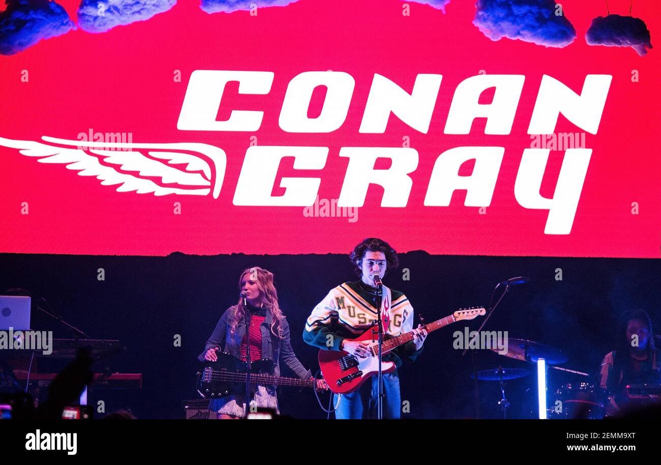 Conan Gray performs live in concert at August Hall Stock Photo - Alamy