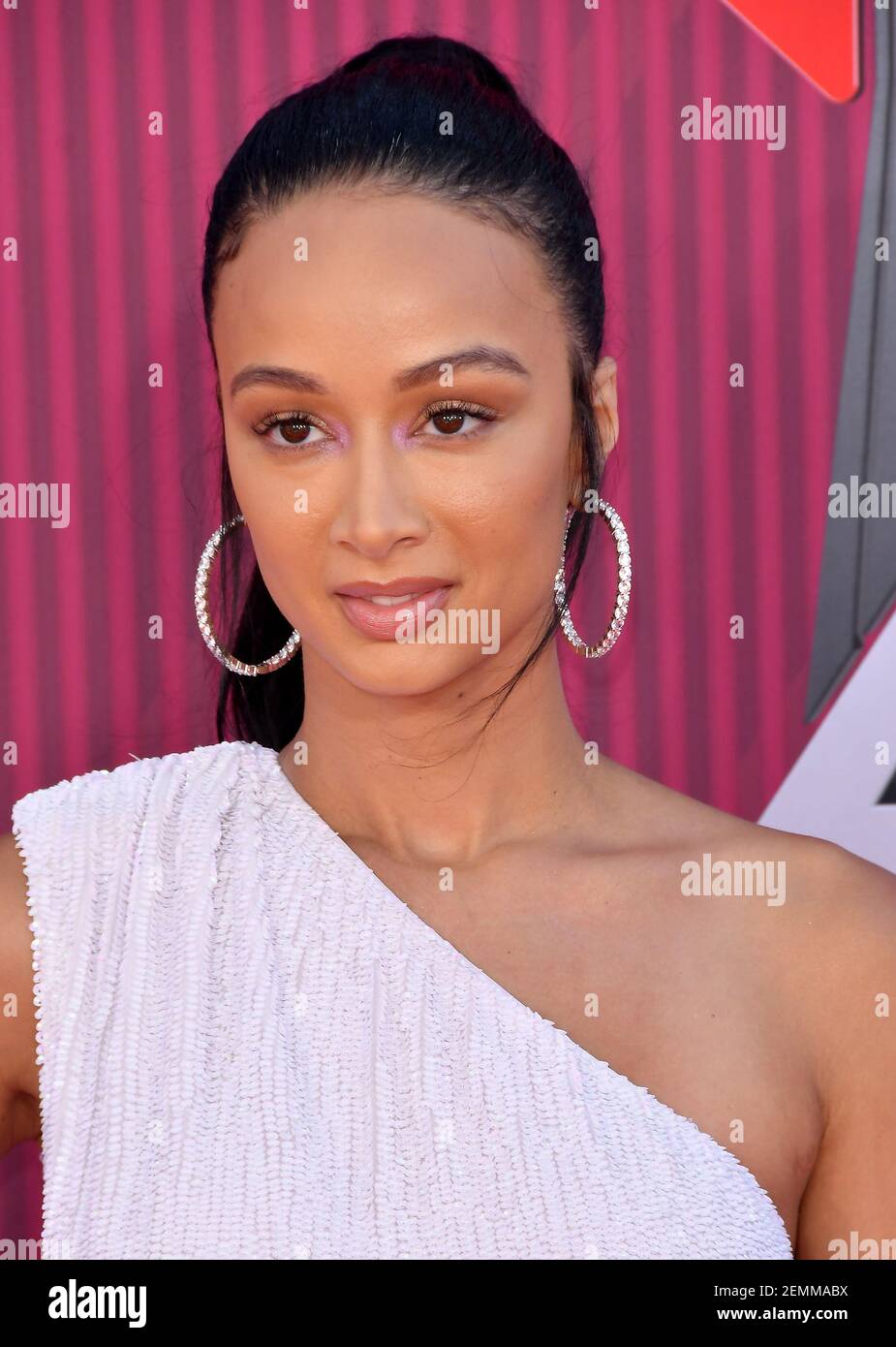 Draya Michele at the 2019 iHeartRadio Music Awards held at Microsoft ...