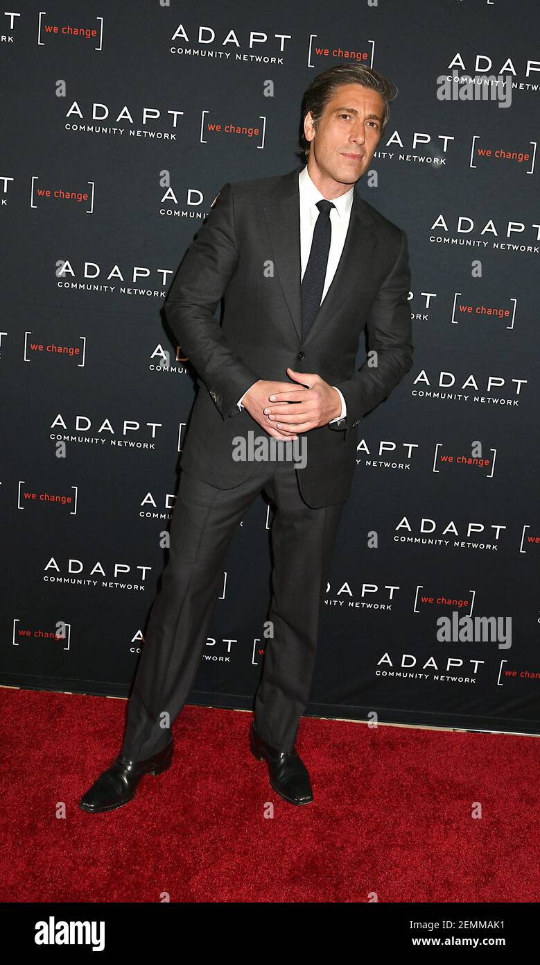 David Muir attend The 2019 Adapt Leadership Awards on March 14, 2019 at ...