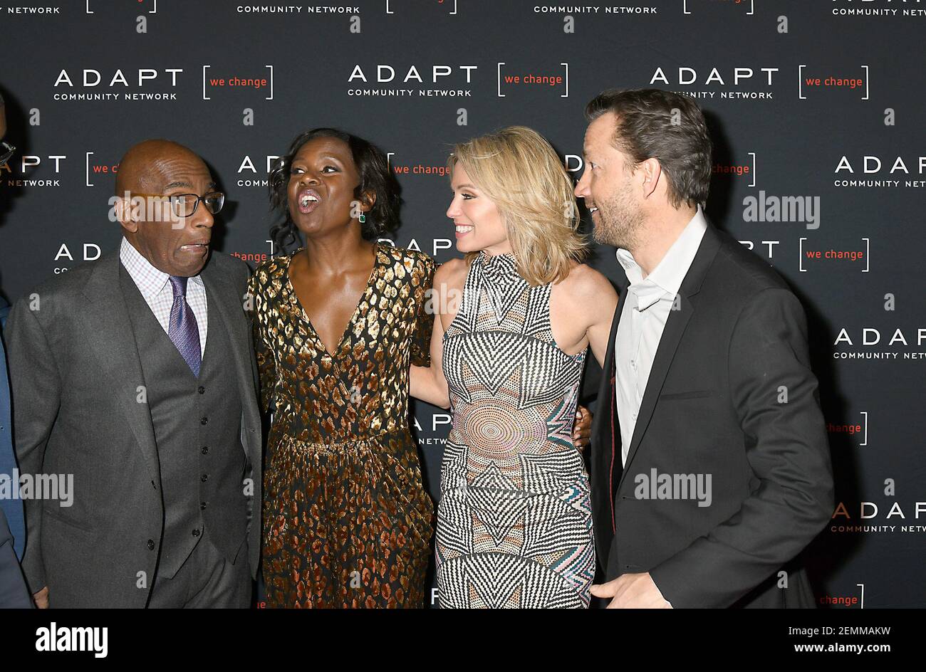 Al Roker, Deborah Roberts, Amy Robach and husband Andrew Shue attend ...