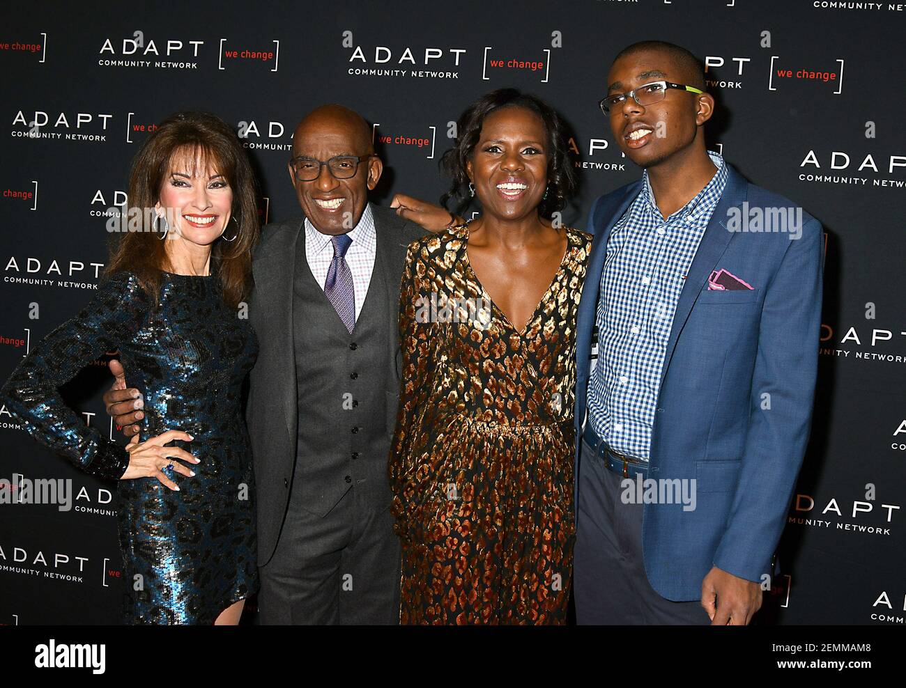 Susan Lucci, Al Roker, Deborah Roberts and son Nick Roker attend The ...
