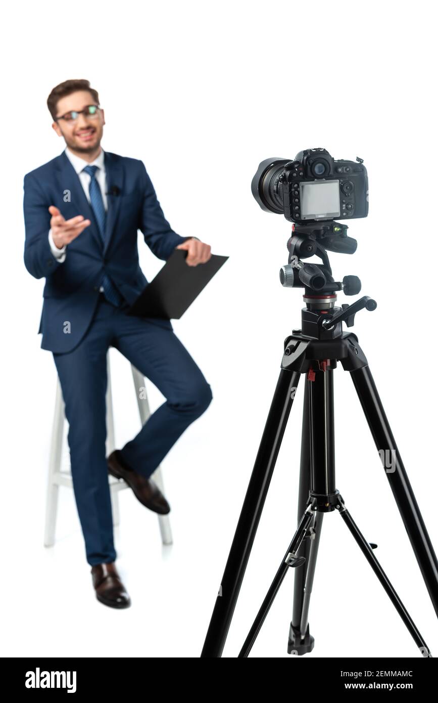 Man pointing suit isolated full length hi-res stock photography and ...