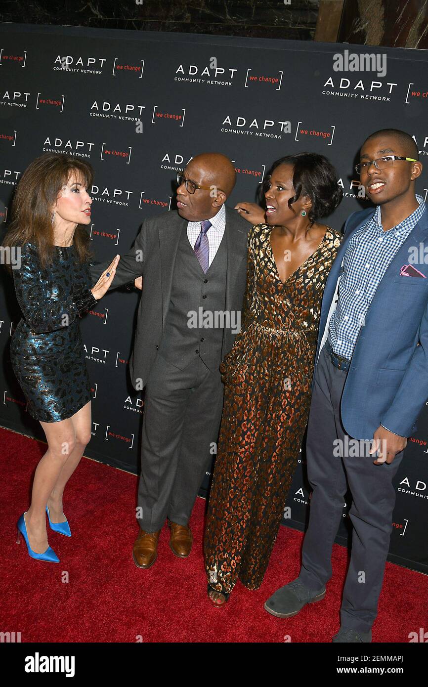 Susan Lucci, Al Roker, Deborah Roberts and son Nick Roker attend The ...