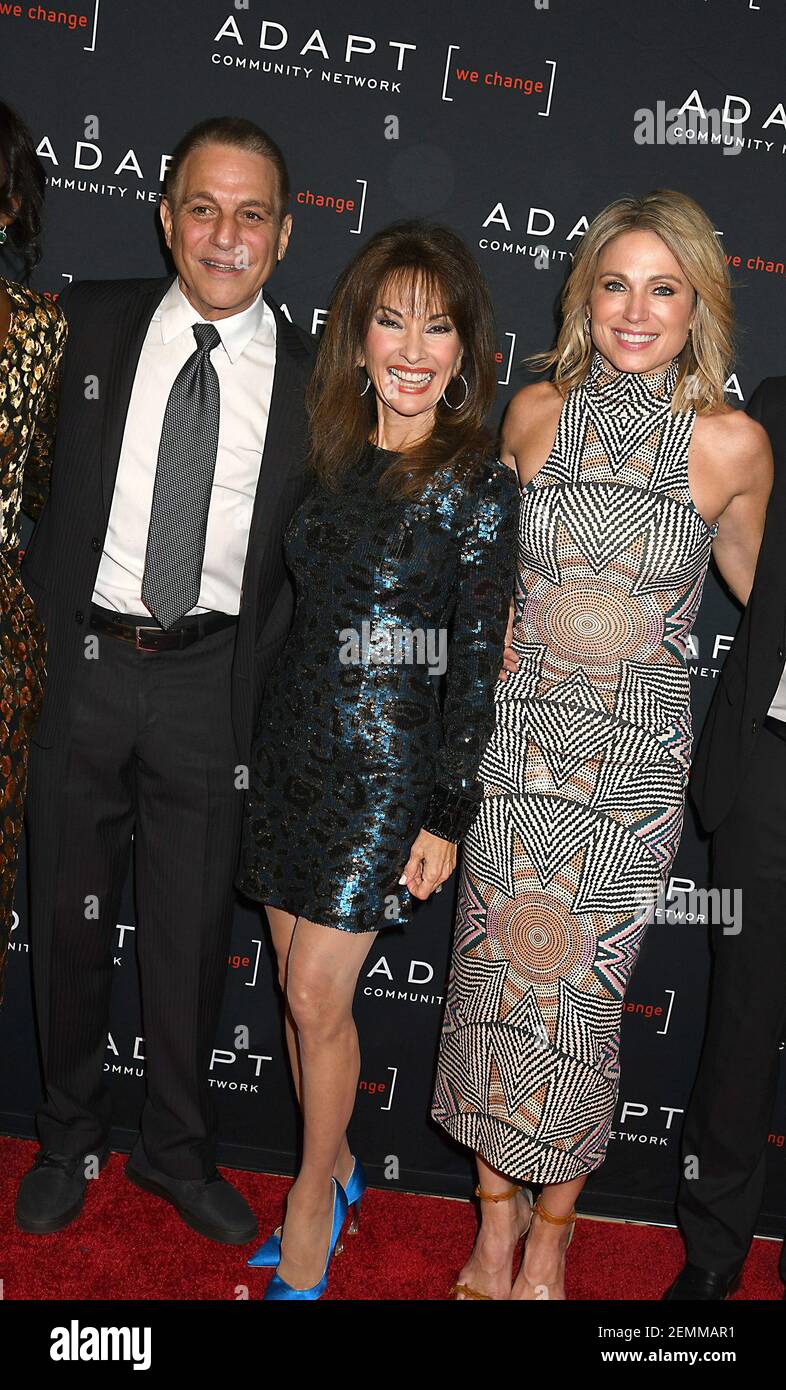 Tony Danza, Susan Lucci and Amy Robach attend The 2019 Adapt Leadership ...