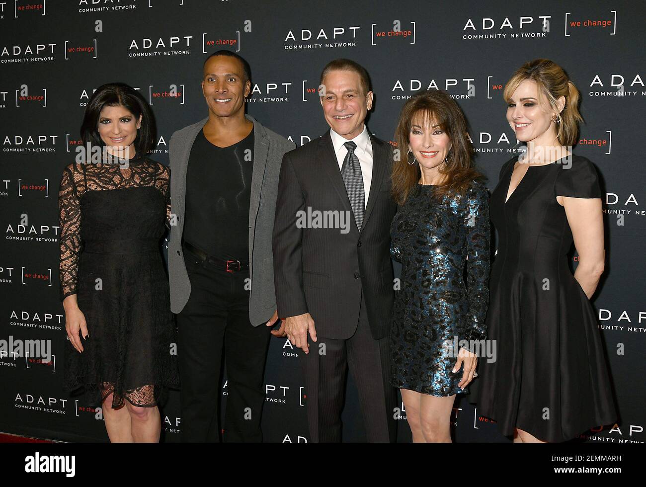 Tamsen Fadal, Mike Woods, Tony Danza and Susan Lucci and Cara Buono ...