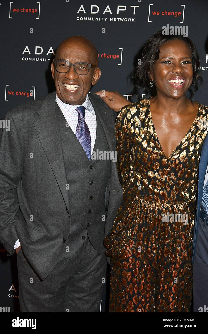 Al Roker, Deborah Roberts and son Nick Roker attend The 2019 Adapt ...