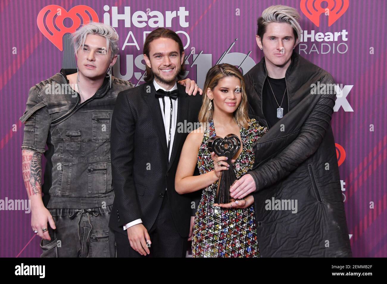 Michael Trewartha, left, and Kyle Tree, right, of Grey, Zedd, second ...