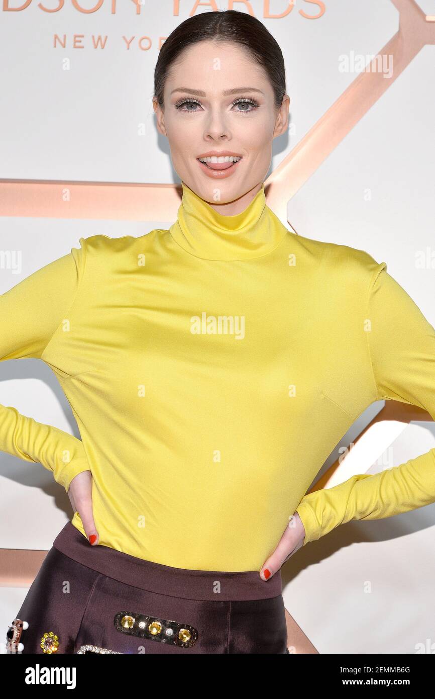 Model Coco Rocha attends the Hudson Yards Grand Opening event at the ...